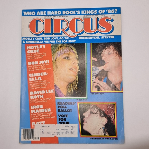 Vintage | Other | Vintage 8s Circus Rock Roll Magazine | Poshmark